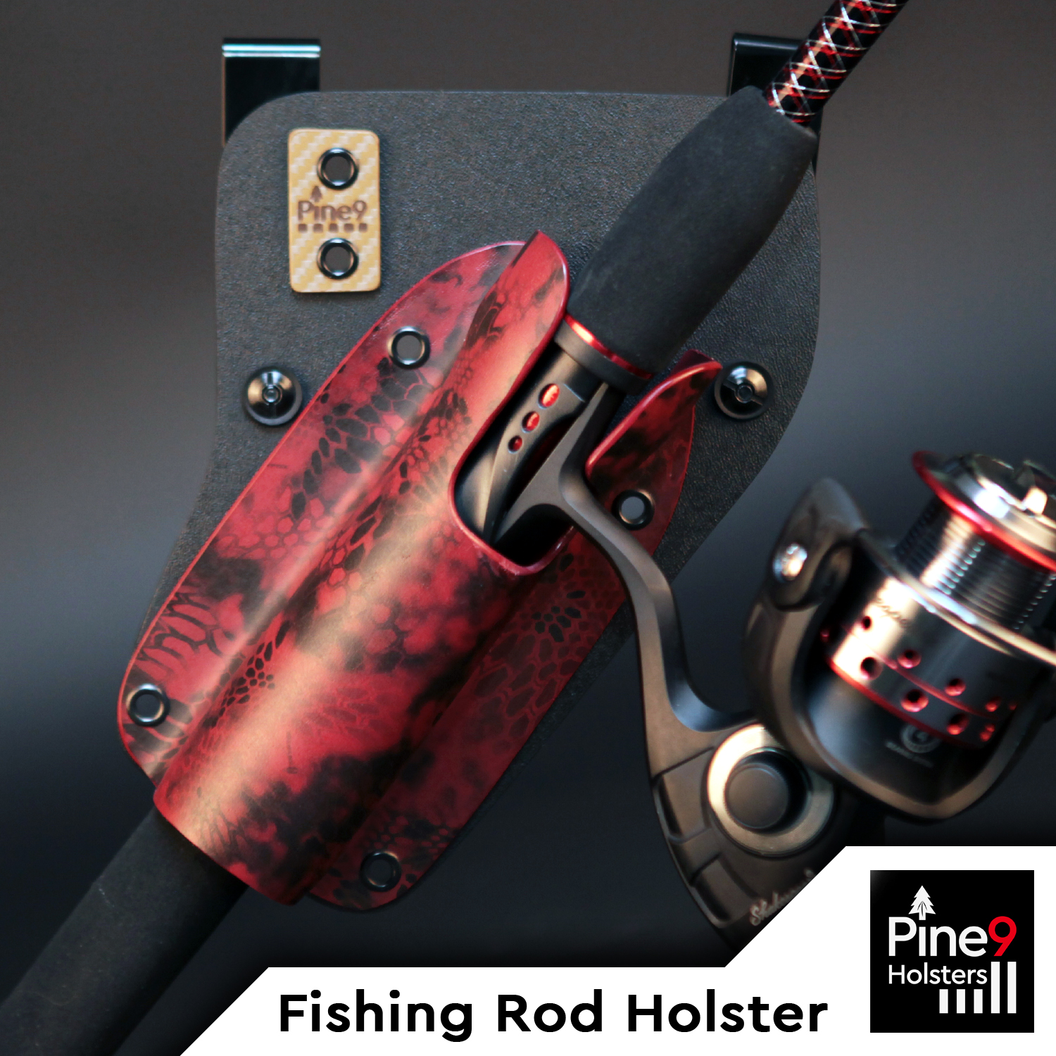 A_Fishing Rod Holster_19_Kryptek Blook Red – Pine 9 Holsters