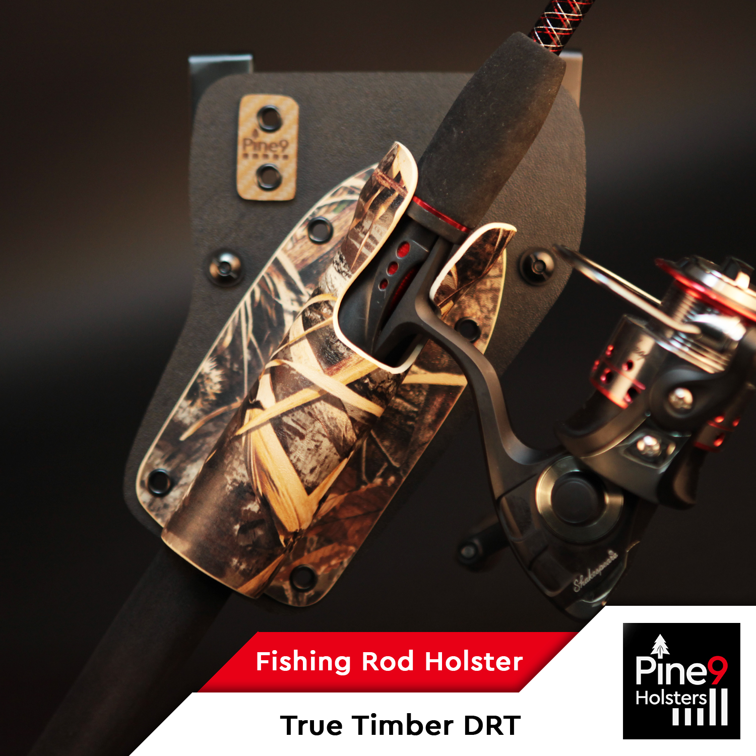 Fishing-Rod Holster_with Color Label_True Timber DRT – Pine 9 Holsters ...