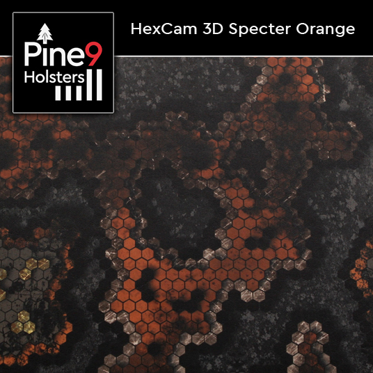 HexCam 3D Specter Orange – Pine 9 Holsters & Solutions