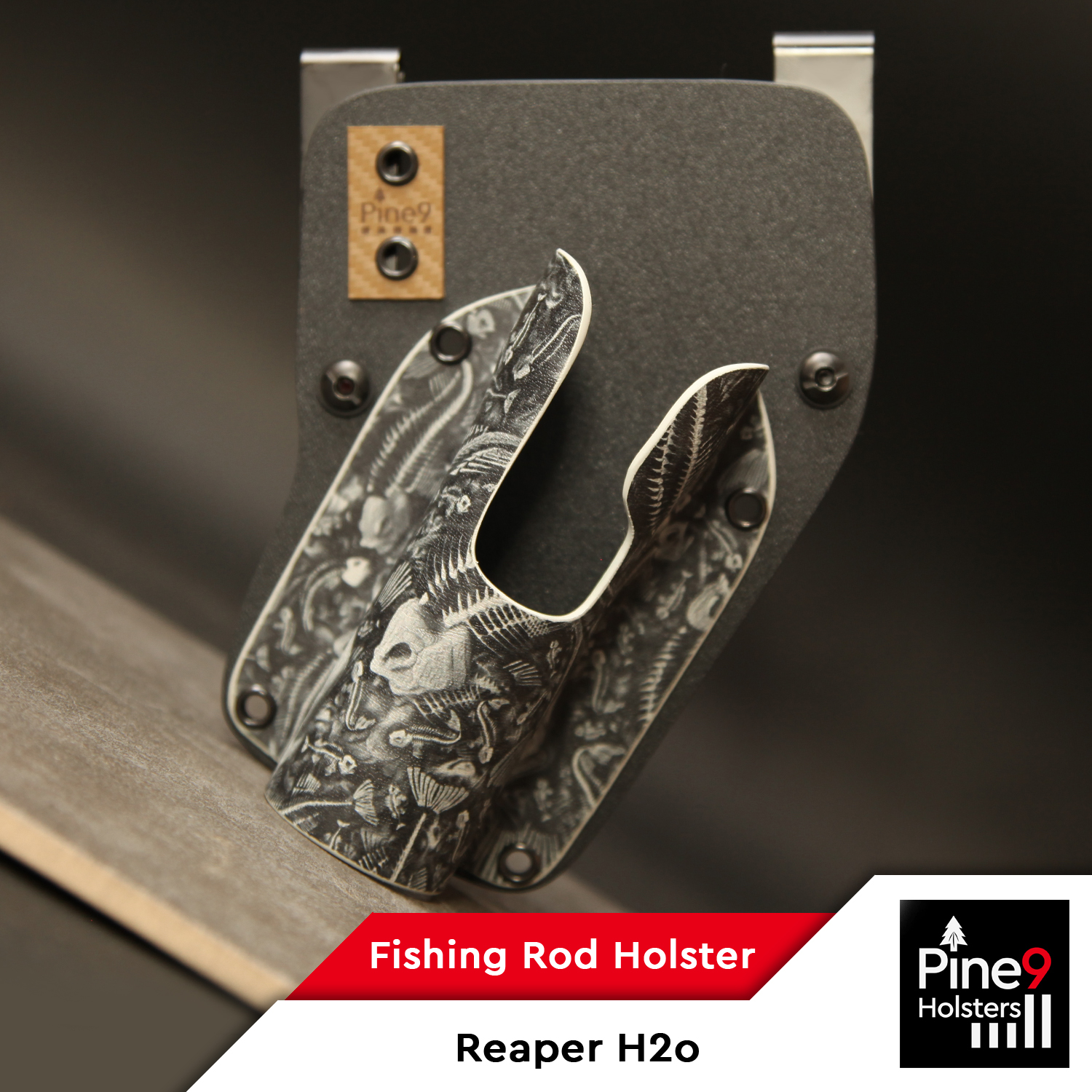 Fishing-Rod Holster_with Color Label_Reaper H2o – Pine 9 Holsters ...